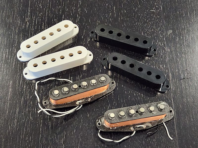 Mr Fabulous 63 Strat Scatterwound Single-Coil Neck & Middle | Reverb