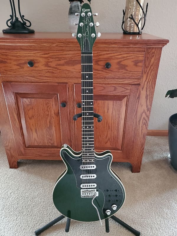 Burns Brian May Signature Special - Emerald Green (2004) | Reverb