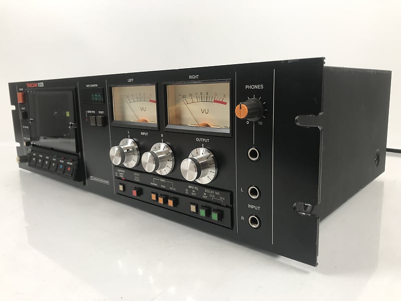 Vintage Tascam 112B Professional Rackmount Cassette Tape Deck | Reverb