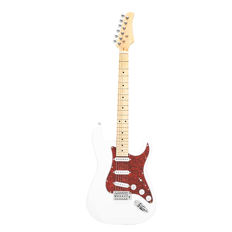 No Logo ST3 Stylish Pearl-shaped Pickguard Electric Guitar | Reverb