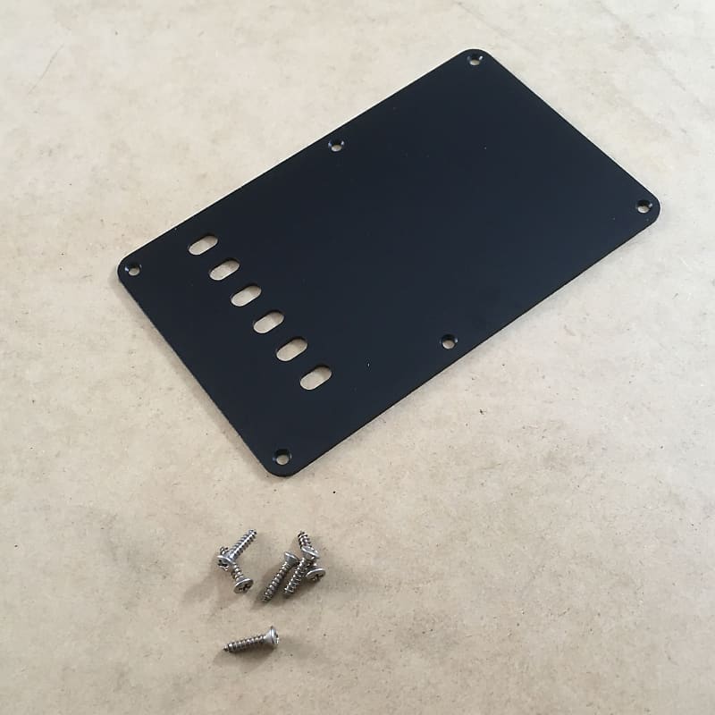 Lefty 1 Ply Vintage Spec Strat Body Tremolo Cavity Cover | Reverb