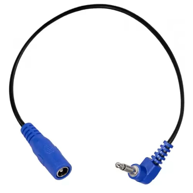 Cable - Power All, Blue Right Angle Phone Plug Extension | Reverb