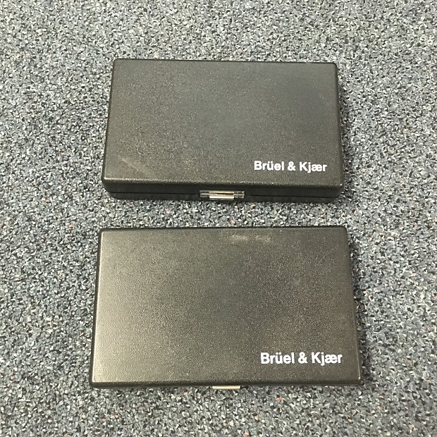 Bruel & Kjaer 2 Single Microphone Cases Type 4010 VINTAGE | Reverb
