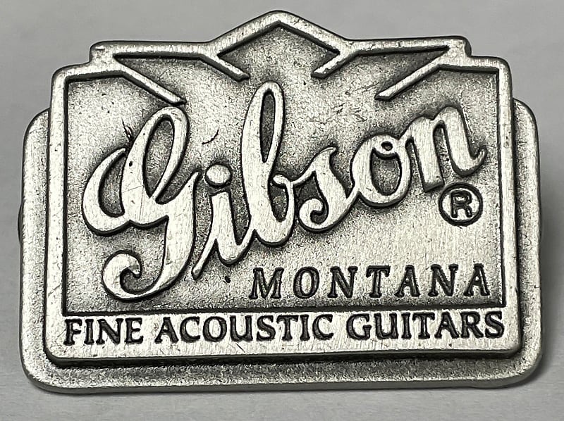 Gibson Montana Fine Acoustics Guitars Pin (Brand New Old | Reverb