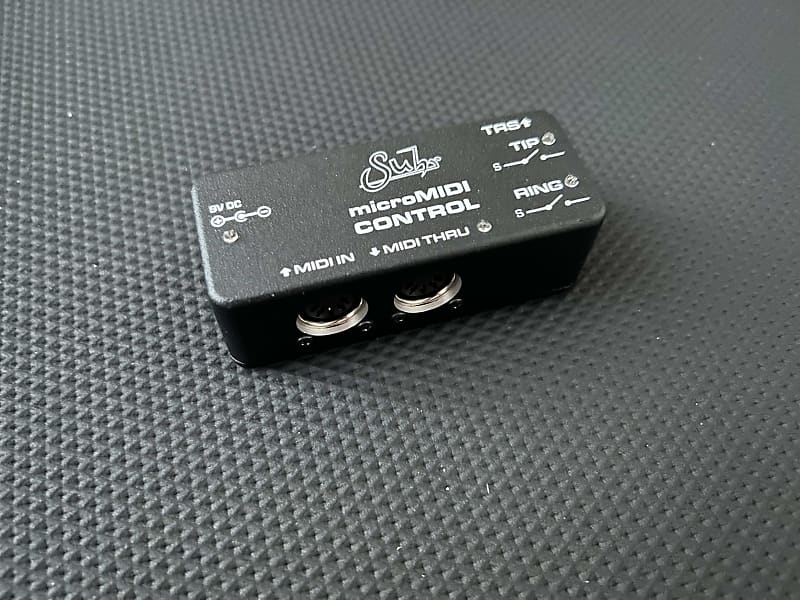 Suhr microMIDI CONTROL 2021 - Black | Reverb