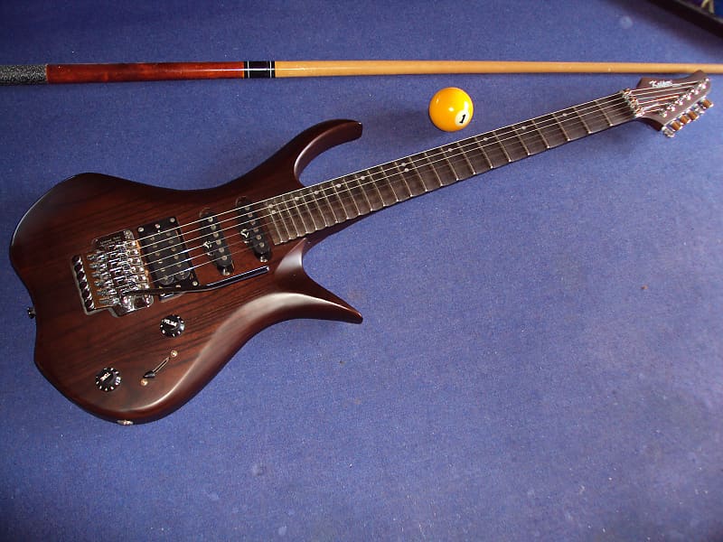 Scalloped Keiper Resolute real wood-design E-Guitar 2000ies , | Reverb