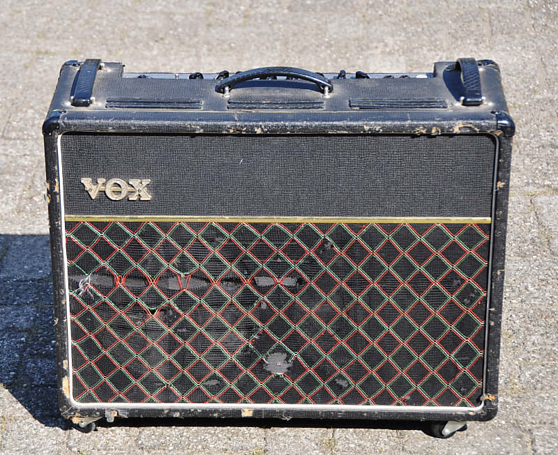 Vox AC30 TB VSEL 30-Watt 2x12 Guitar Combo 1968 Black | Reverb