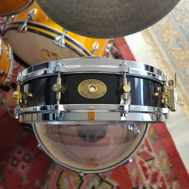 Noble & Cooley 14x3 7/8" Solid Shell Maple Black Lacquer | Reverb