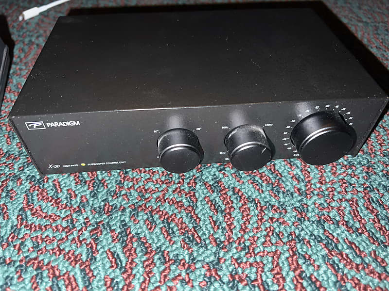 Paradigm X-30 High Pass Subwoofer control unit | Reverb