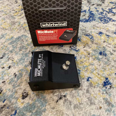 Whirlwind Micmute PT Push-to-Talk Switch (Pedal) | Reverb