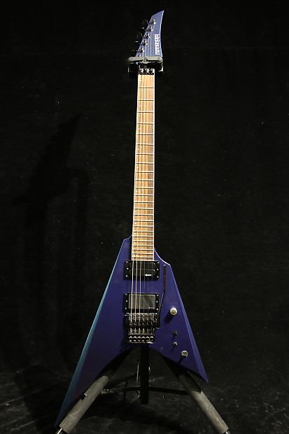 Fernandes V-Hawk Elite JP Chameleon Purple | Reverb