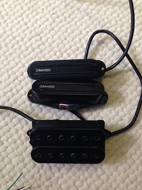 Dimarzio Fast Track & Evolution Bridge pickups | Reverb