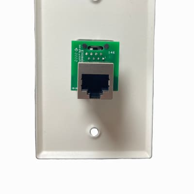 PROCRAFT SPL-1RJ45-WH 1 Gang White Wall Plate Loaded w/ 1) | Reverb