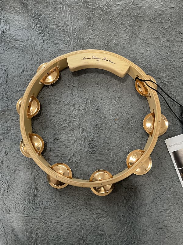 Meinl Artisan edition tambourine Maple Shell / bronze jingles | Reverb