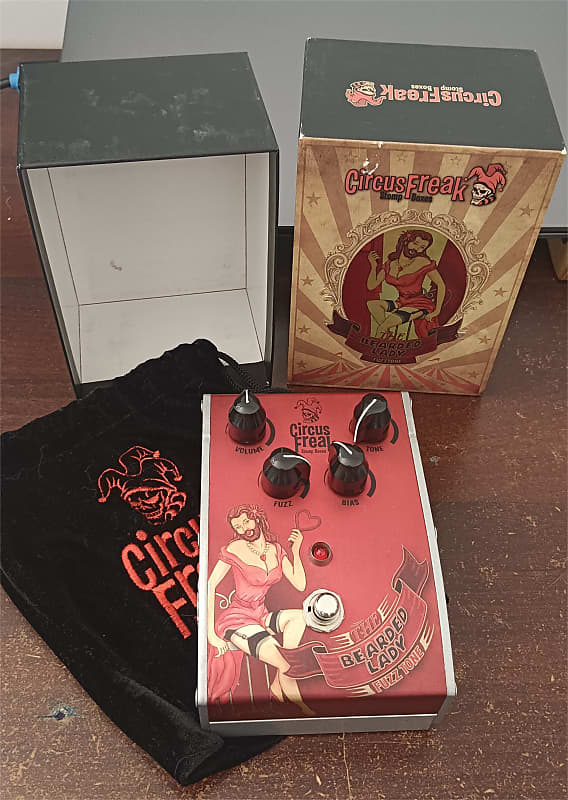 Circus Freak Stomp Boxes The Bearded Lady Fuzz | Reverb
