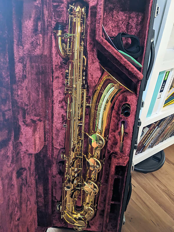 Yamaha Low A E Flat Professional Baritone Saxophone - | Reverb