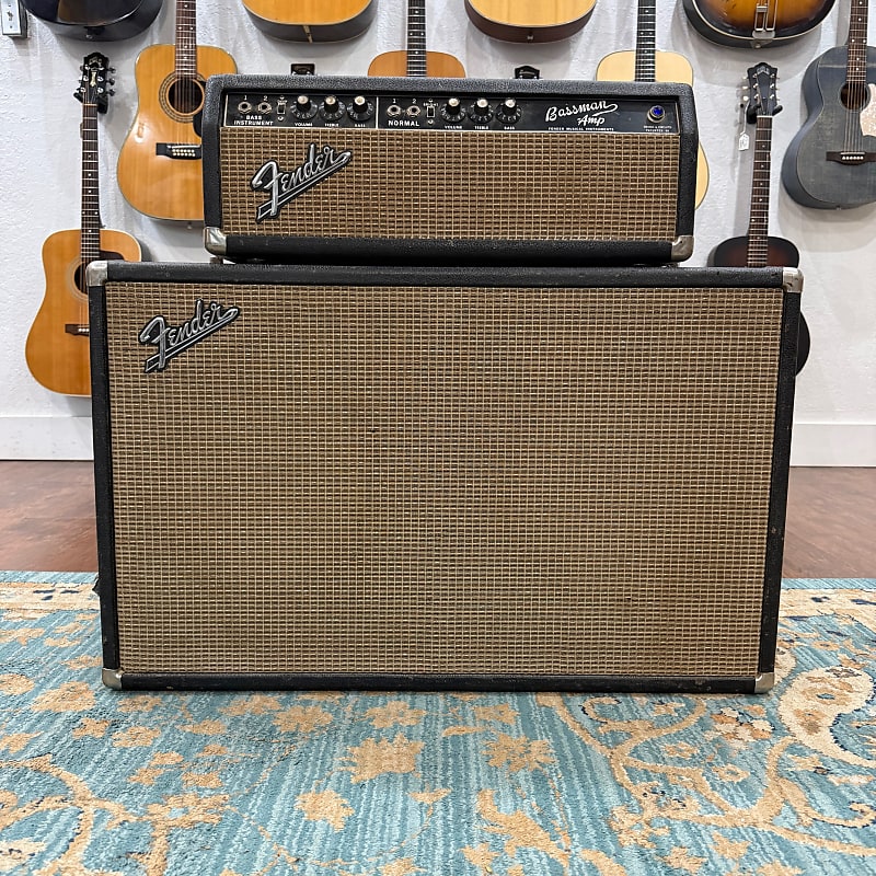 Fender Bassman 2-Channel 50-Watt Guitar Amp Head 1964 - 1967 | Reverb