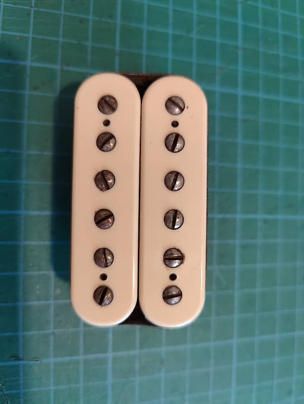 Pair of Maxon PU-0 PAF Pickups (Cream) from 1979 Greco | Reverb UK