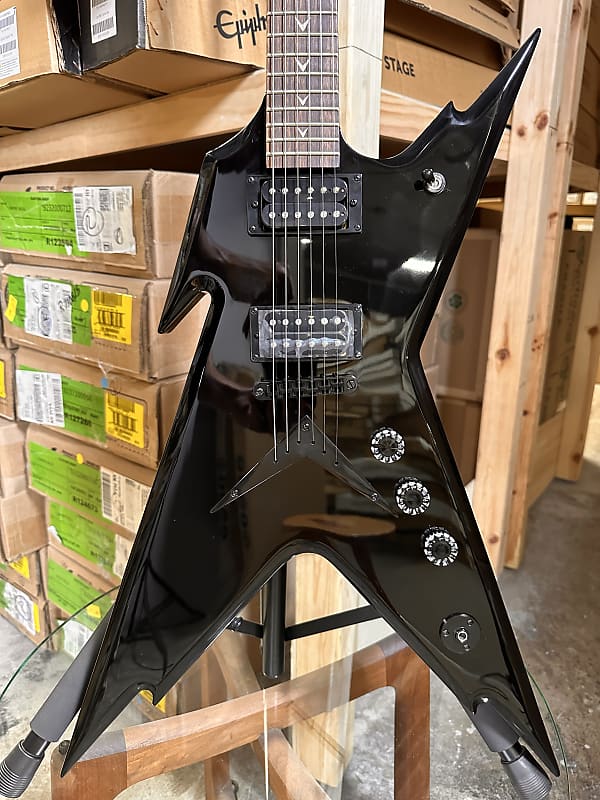 Dean Razorback Dimebag - Classic Black | Reverb