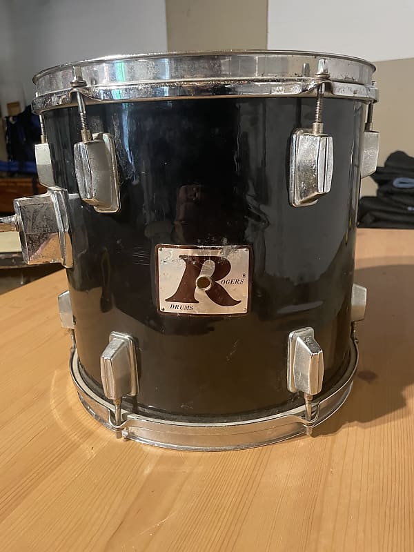 Rodgers Big R 12x11 Rack Tom 80s - Black | Reverb