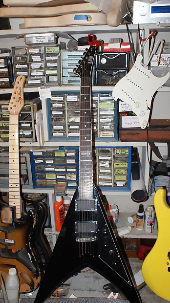 ESP LTD V-300 Hard Core Metal Flying V Electric Guitar, | Reverb
