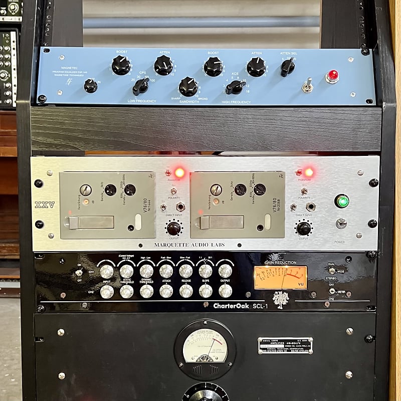 Telefunken V76 Stereo micpre c 1950’s v76/80 Marquette Racked | Reverb