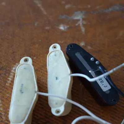 1980s Seymour Duncan Rail Pickups Red Hot Stack | Reverb