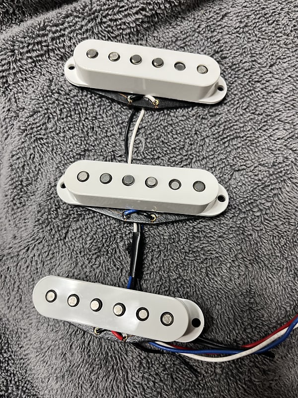 Fender Stratocaster Tim Shaw V Mod Pickups Set | Reverb
