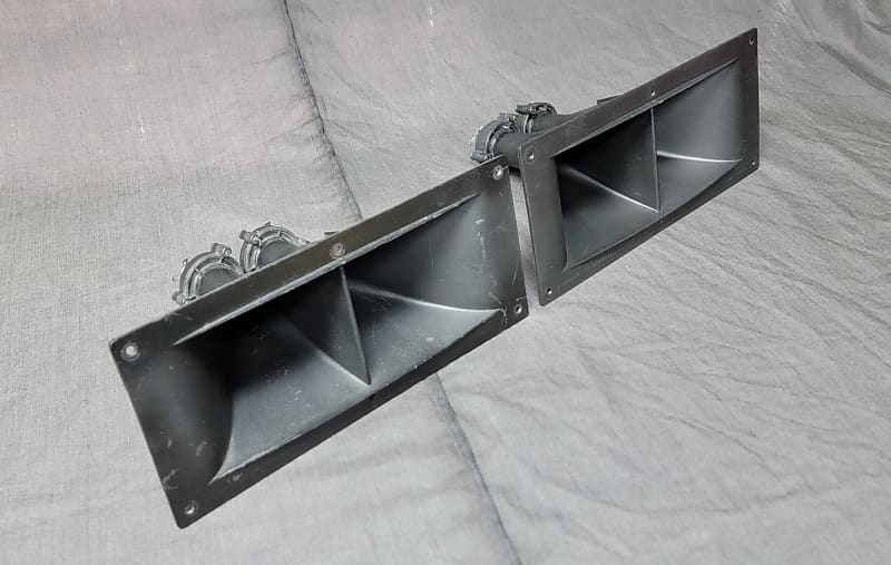 (2) Peavey Dual Driver 5"x11" Piezo Horn Tweeters 70777107 | Reverb