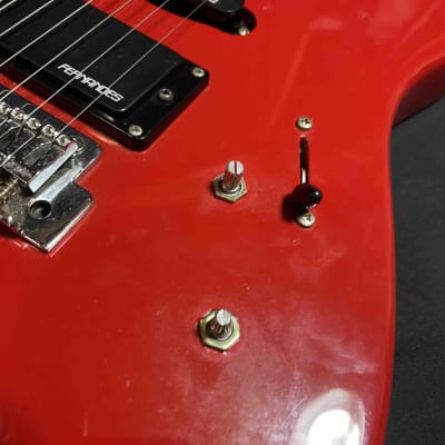 Fernandes The Function 1990s - Red | Reverb