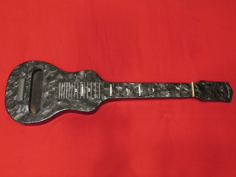 Vintage 1950s Harmony USA H4 Del Lap Steel Guitar Body Neck | Reverb