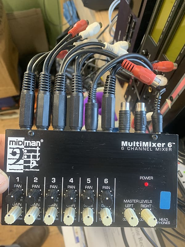 Midiman Multimixer 6 Black | Reverb