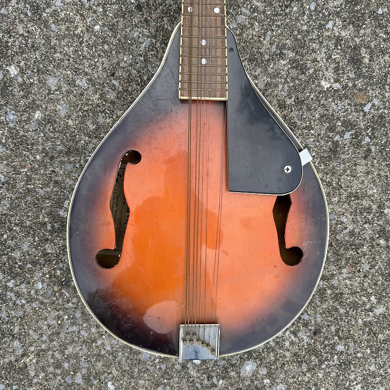 Sidewalk Sale: Copley A-Style Mandolin Husk (1980s - Burst) | Reverb