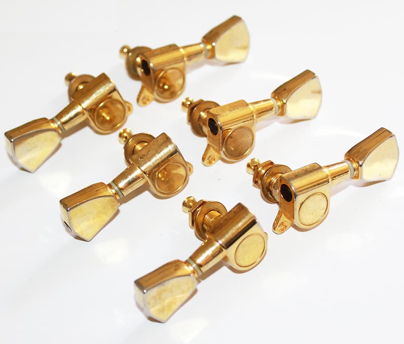 Vintage 1980's Jin Ho Gold Tuners Tulip Buttons Tuning | Reverb