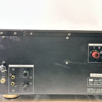 Sansui B-2201 Stereo Power Amplifier 120v | Reverb Australia