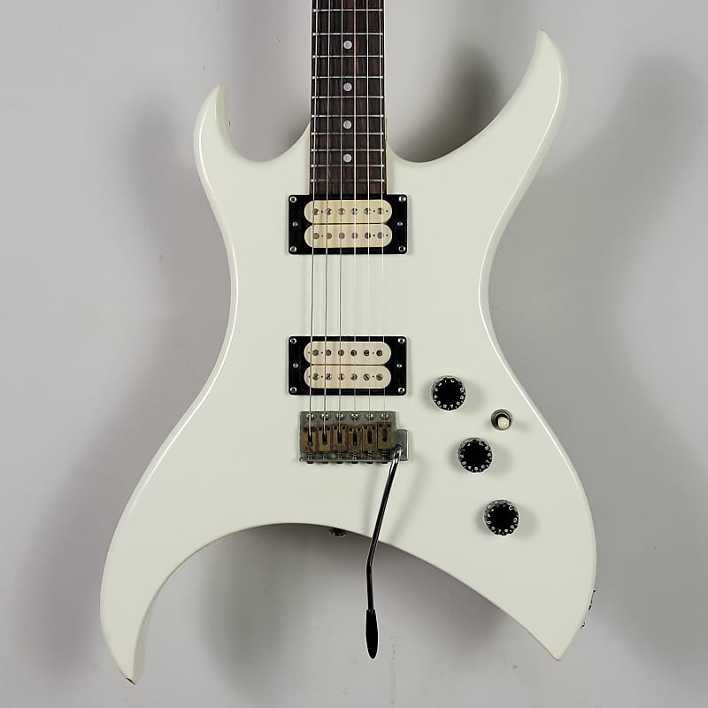 1980's Aria Pro II U-60T Urchin Series - White MIJ W | Reverb