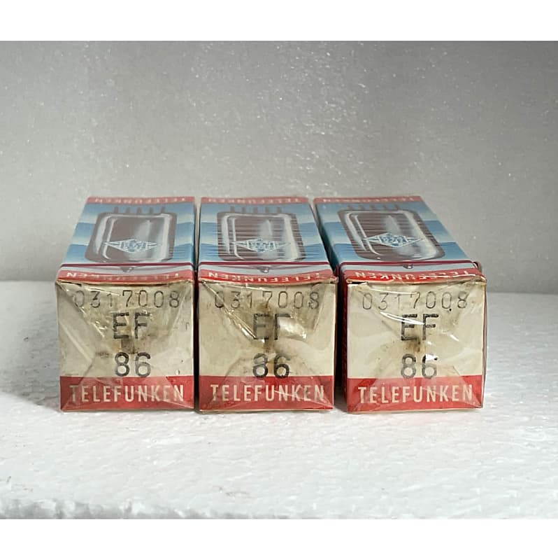 New factory sealed tube Telefunken EF86 6267 | Reverb