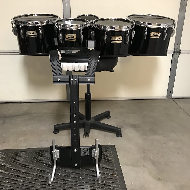 Pearl Quint Tenors 2010s Black 6, 8, 10, 12, 13 | Reverb