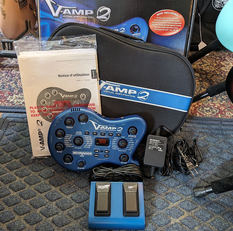 Behringer V-AMP 2 Guitar Amp Modeling Pod 2001 | Reverb