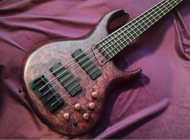 MTD 535-24 - Plum Burst, Mahogany body, Wenge neck | Reverb