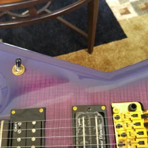 Dean Blacktooth Razorback Limited Custom Run 163 of 200 Royal | Reverb