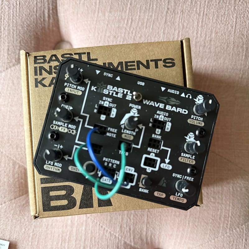 BASTL Instruments Kastle 2 Wave Bard Experimental Sampler | Reverb