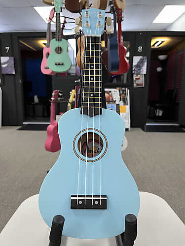 Amahi Soprano Ukulele Baby Blue | Reverb