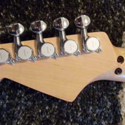 Warmoth S-Style Neck with Star Inlays | Reverb