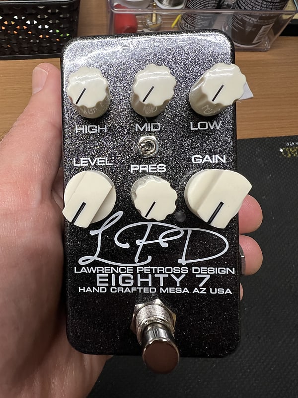 Lawrence Petross Design (LPD) Eighty 7 Distortion Pedal | Reverb