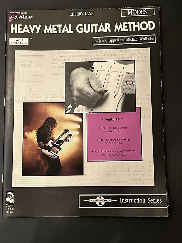 Heavy Metal Guitar Method Modes Instruction Series Book | Reverb