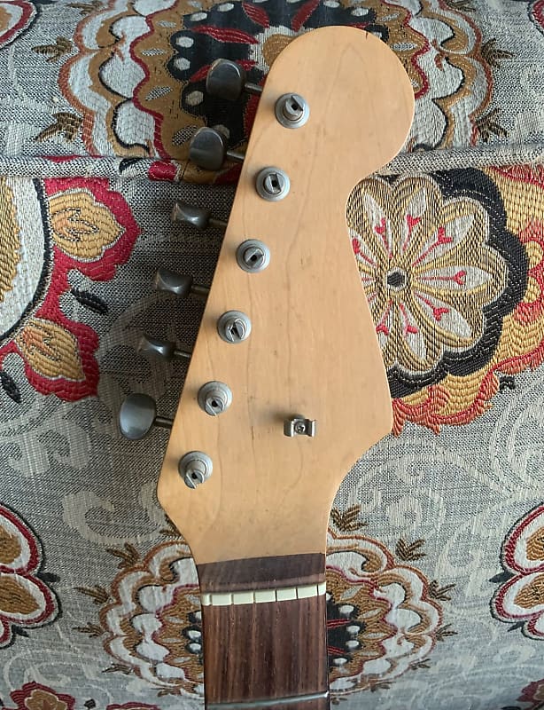 1990 60's reissue Fender Gastelum Slab- board Stratocaster | Reverb