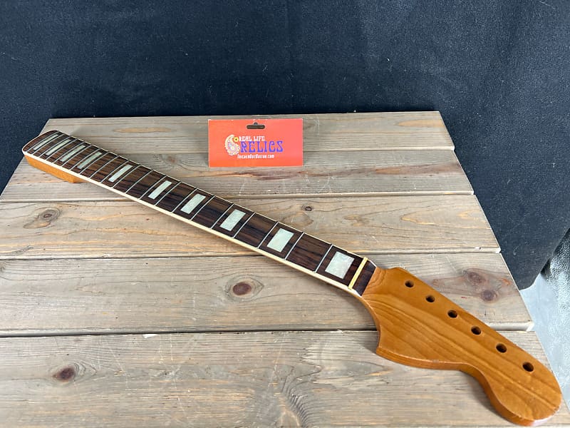 Real Life Relics Nitro Roasted Maple With Bound Rosewood | Reverb UK