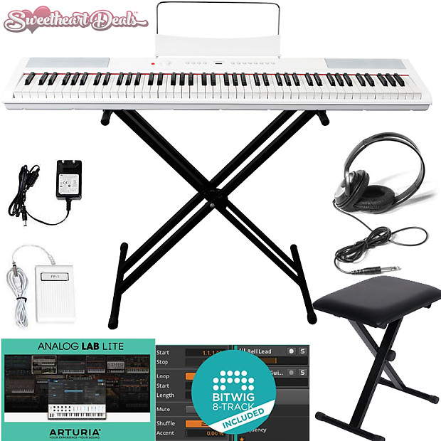 V2 Artesia PA88W Weighted 88 Key Electronic Digital Piano | Reverb