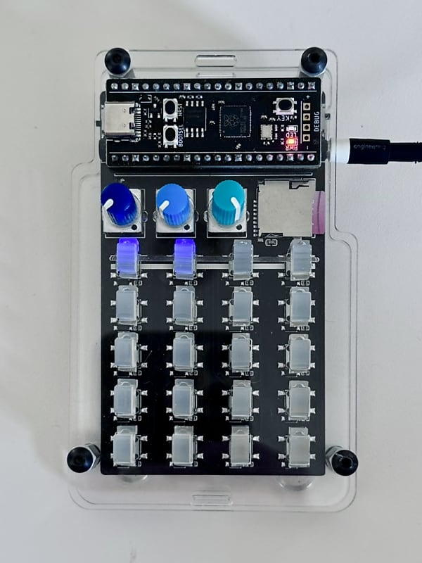 Zeptocore Open-Source Sampler & Sequencer with Case | Reverb